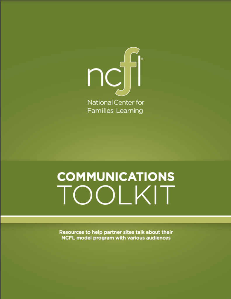 Communications Toolkit | National Center for Families Learning ...