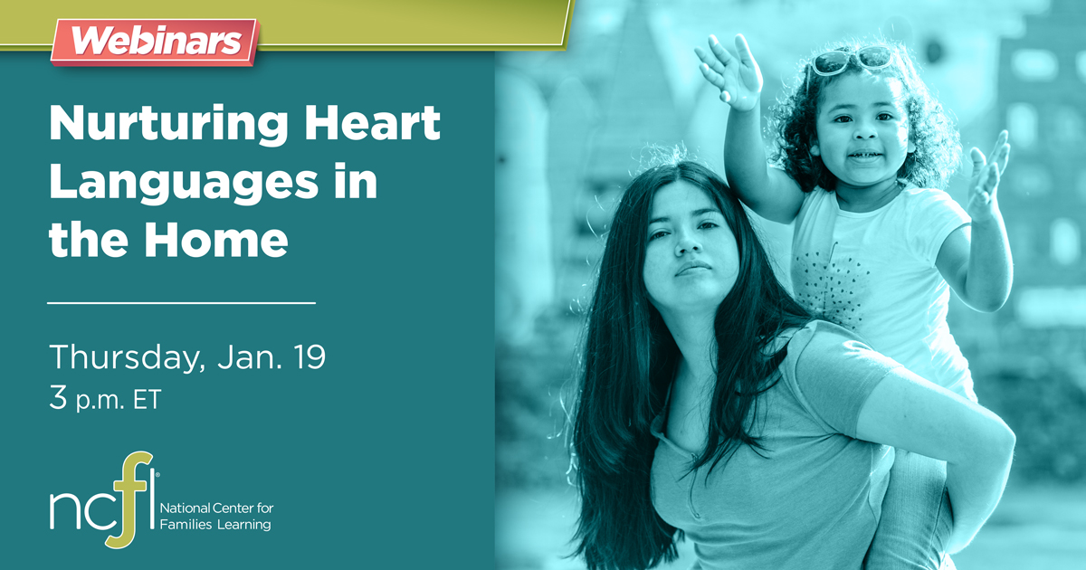 Webinars | National Center for Families Learning | Educational Resources
