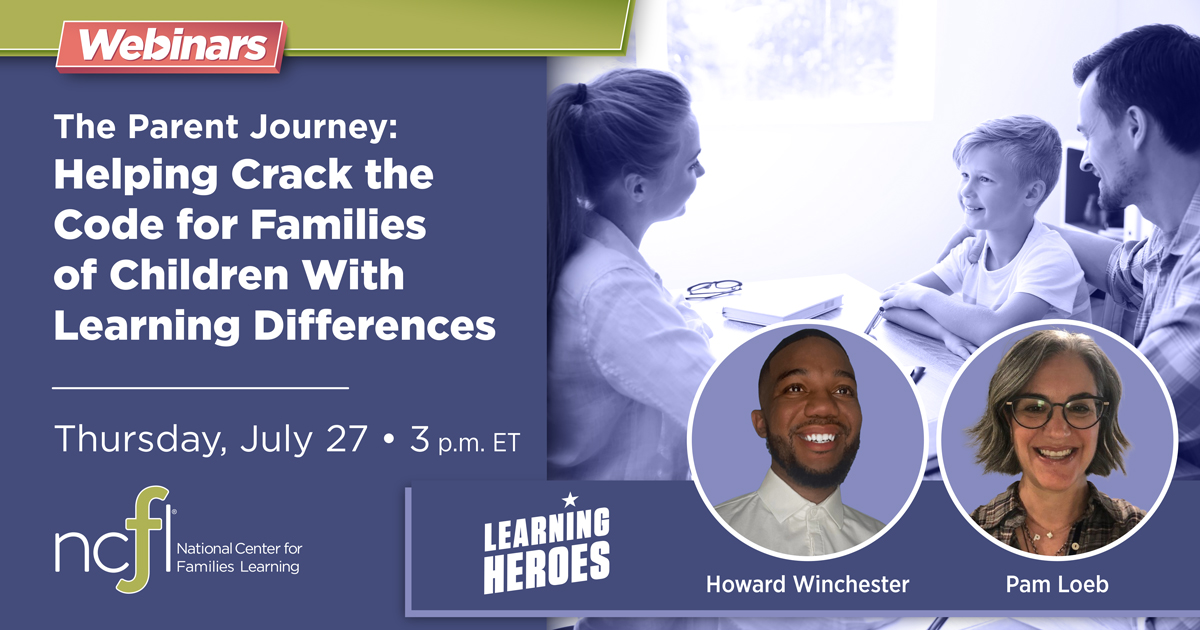Webinars | National Center for Families Learning | Educational Resources