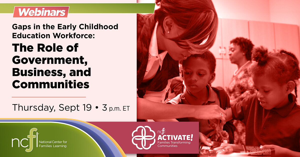 NCFL to host webinar on the gaps in the early childhood education ...