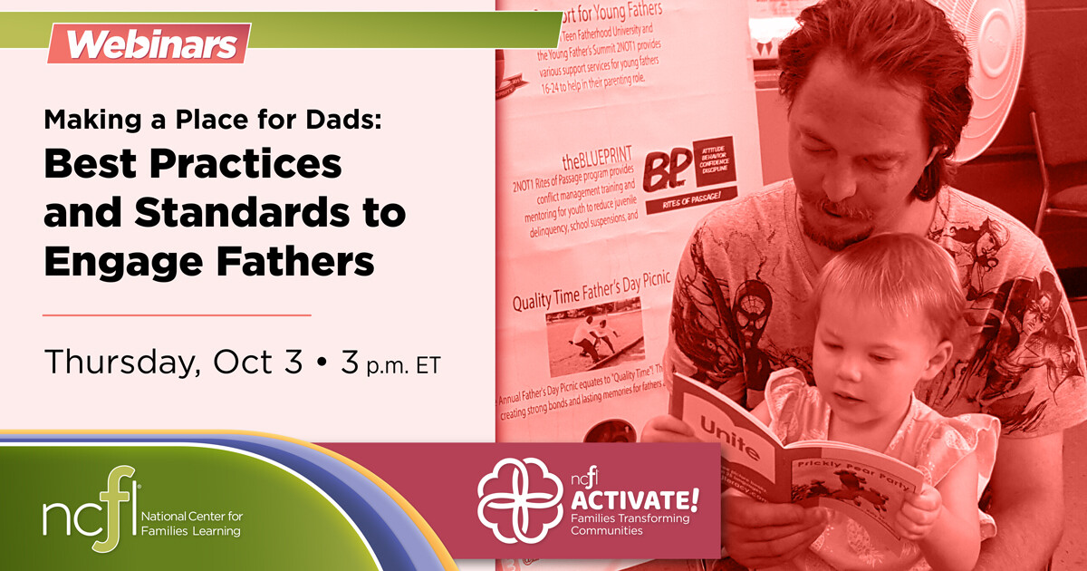 NCFL to host webinar on best practices to engage fathers - National ...