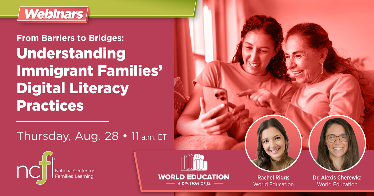 Webinar | From Barriers to Bridges: Understanding Immigrant Families ...